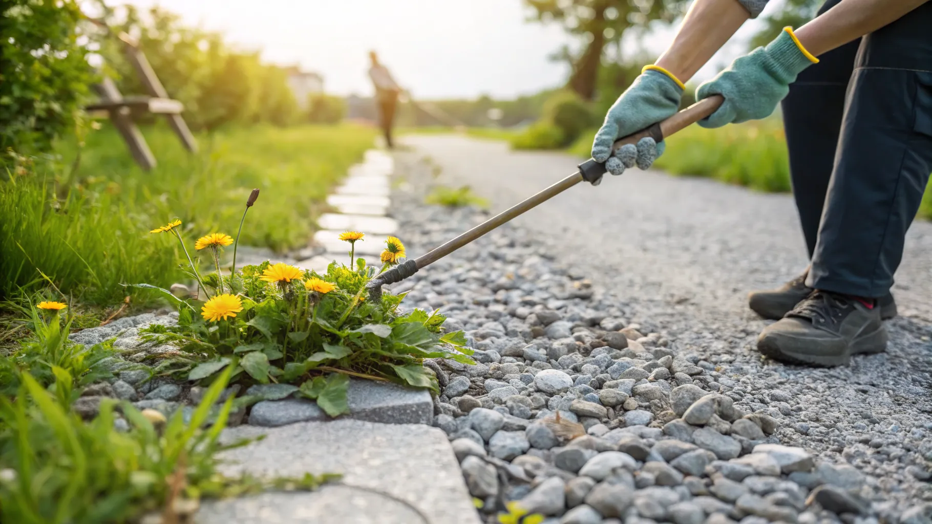 Natural Solutions for Weed Control in Gravel Areas: An Effective Guide